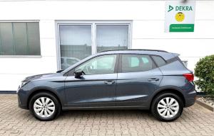 Grey SEAT Arona 2024 in Kaunas, with an engine capacity of 1.00 L and mileage of 31 thousand km for 22626 €, photo 6 on AUTOMOTO.COM.LV