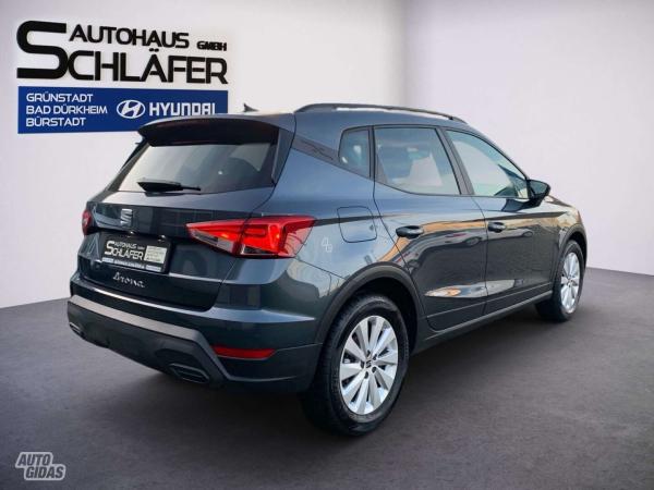 Grey SEAT Arona 2025 in Kaunas, with an engine capacity of 1.00 L and mileage of 23 thousand km for 21678 €, photo 4 on AUTOMOTO.COM.LV