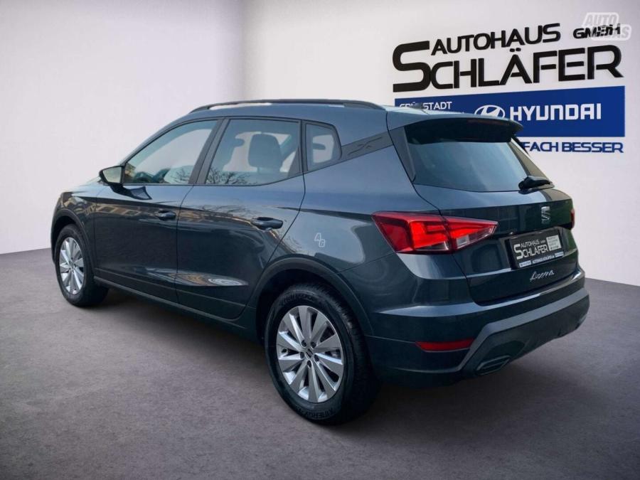 Grey SEAT Arona 2025 in Kaunas, with an engine capacity of 1.00 L and mileage of 23 thousand km for 21678 €, photo 6 on AUTOMOTO.COM.LV