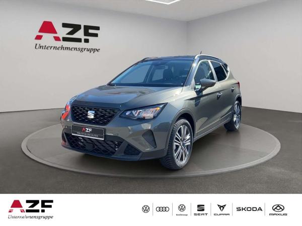 Grey SEAT Arona 2025 in Kaunas, with an engine capacity of 1.00 L and mileage of 10 thousand km for 25344 €, photo 1 on AUTOMOTO.COM.LV