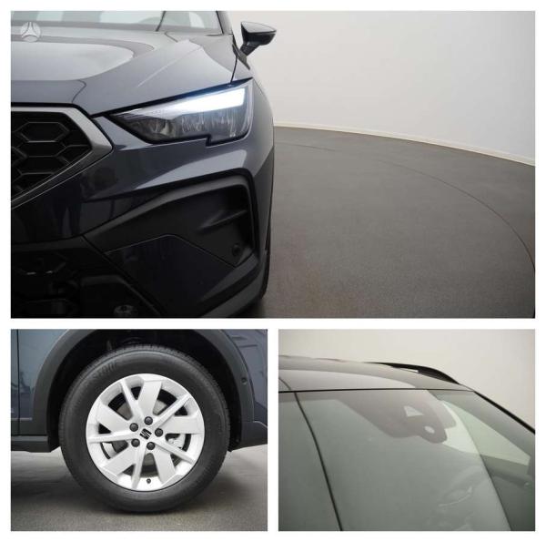 Grey SEAT Arona 2025 in Vilnius, with an engine capacity of 1.00 L and mileage of 0 thousand km for 24600 €, photo 7 on AUTOMOTO.COM.LV