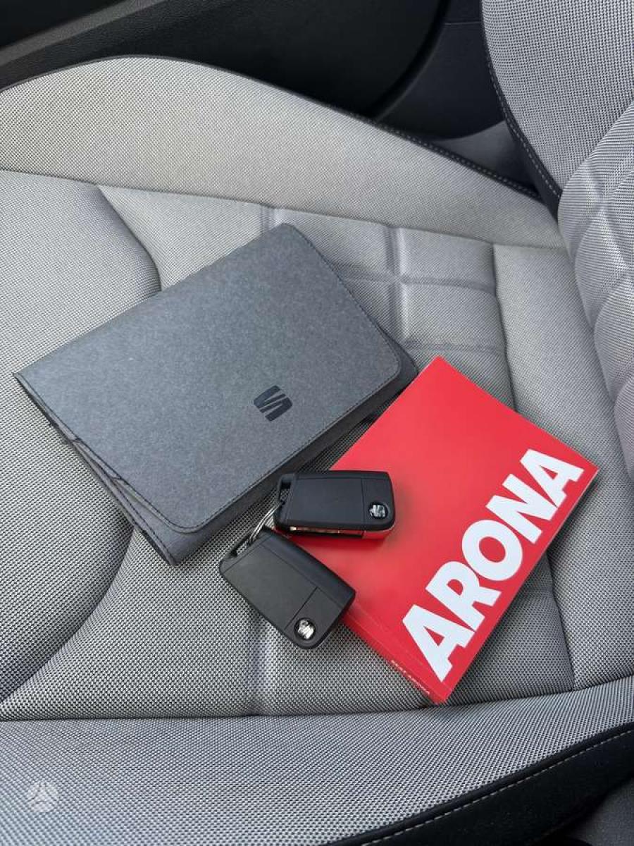 Pelēks SEAT Arona 2026 Šauļi, ar dzinēja tilpumu 1.50 L un nobraukumu 12 tūkst. km par 17800 €, foto 26 vietnē AUTOMOTO.COM.LV