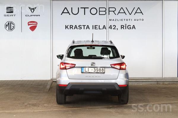 Grey SEAT Arona 2021 in Riga, with an engine capacity of 1.00 L and mileage of 83 thousand km for 13490 €, photo 7 on AUTOMOTO.COM.LV