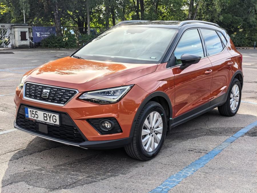 SEAT Arona 2018 in Tallinn, with an engine capacity of 1.00 L and mileage of 73 thousand km for 11400 €, photo 9 on AUTOMOTO.COM.LV