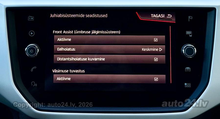 SEAT Arona 2019 in Tallinn, with an engine capacity of 1.00 L and mileage of 161 thousand km for 9995 €, photo 15 on AUTOMOTO.COM.LV