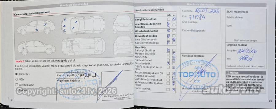 Oranžs SEAT Arona 2018 Tallina, ar dzinēja tilpumu 1.00 L un nobraukumu 73 tūkst. km par 12500 €, foto 9 vietnē AUTOMOTO.COM.LV