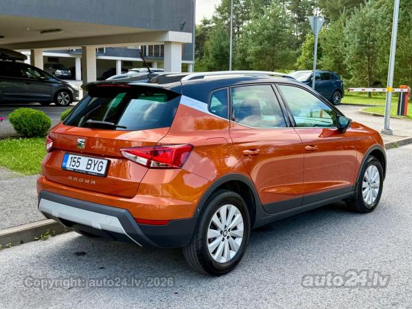 Oranžs SEAT Arona 2018 Tallina, ar dzinēja tilpumu 1.00 L un nobraukumu 74 tūkst. km par 12990 €, foto 6 vietnē AUTOMOTO.COM.LV