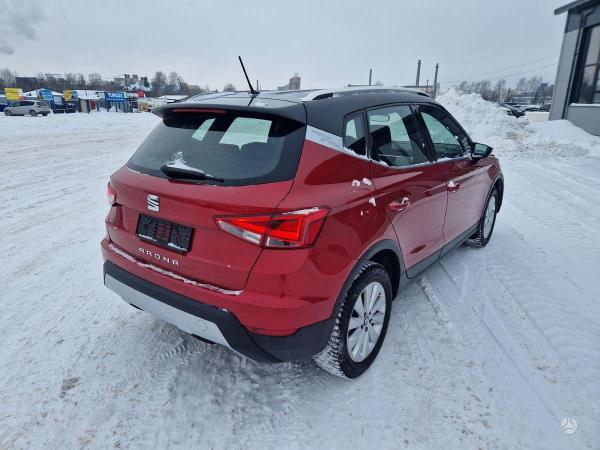 Red SEAT Arona 2018 in Panevezys, with an engine capacity of 1.00 L and mileage of 180 thousand km for 6990 €, photo 7 on AUTOMOTO.COM.LV