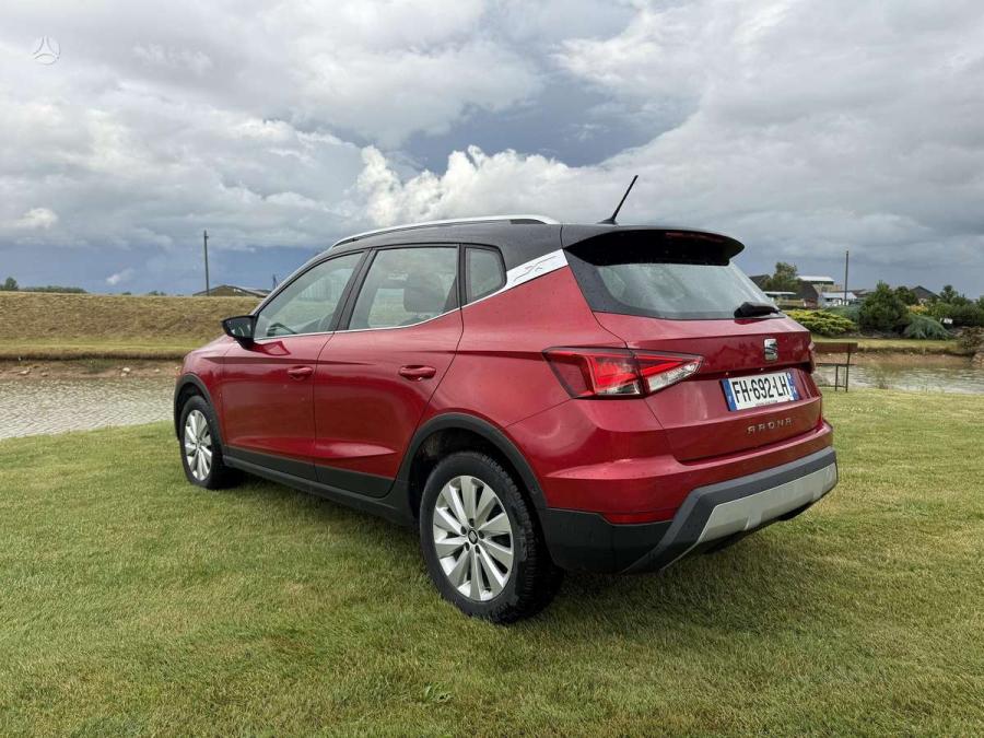 Red SEAT Arona 2019 in Siauliai, with an engine capacity of 1.60 L and mileage of 98 thousand km for 10200 €, photo 10 on AUTOMOTO.COM.LV