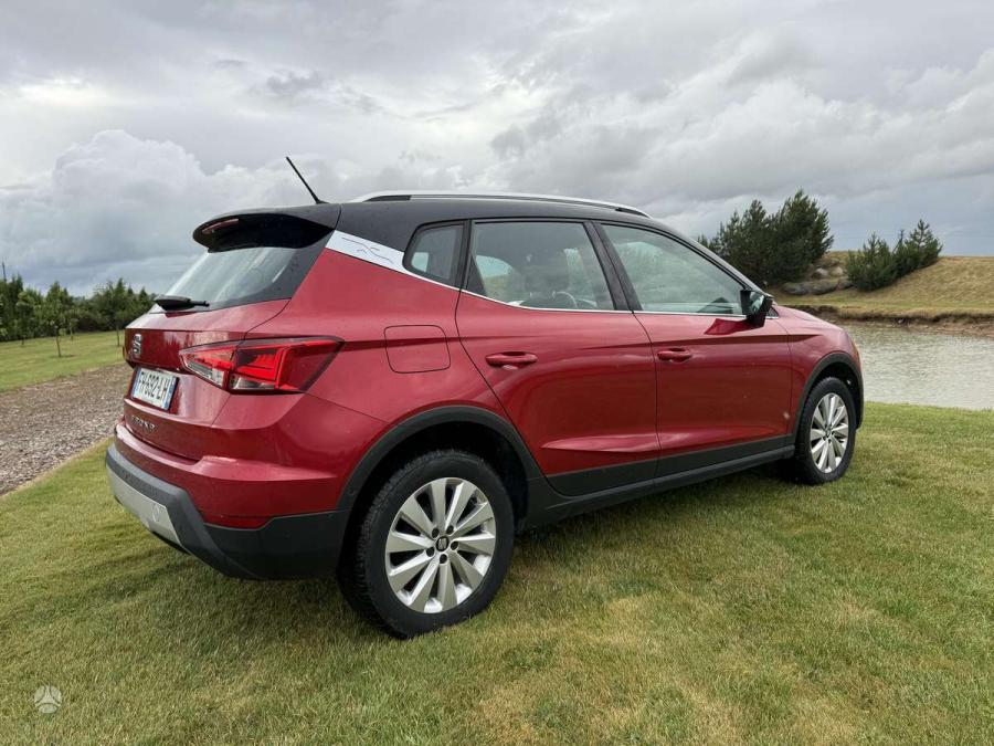 Red SEAT Arona 2019 in Siauliai, with an engine capacity of 1.60 L and mileage of 98 thousand km for 10200 €, photo 13 on AUTOMOTO.COM.LV