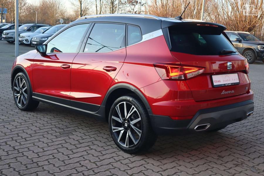Red SEAT Arona 2022 in Kaunas, with an engine capacity of 1.00 L and mileage of 56 thousand km for 22349 €, photo 4 on AUTOMOTO.COM.LV