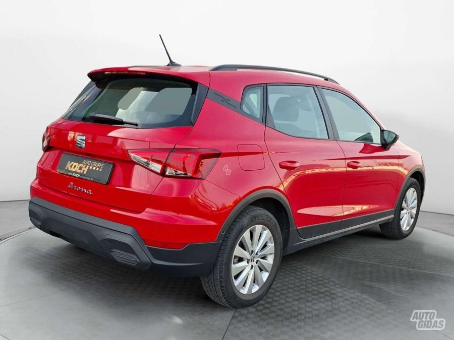 Red SEAT Arona 2022 in Kaunas, with an engine capacity of 1.00 L and mileage of 25 thousand km for 21415 €, photo 6 on AUTOMOTO.COM.LV