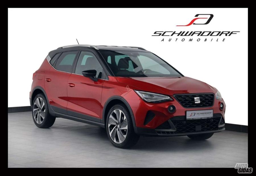 Sarkans SEAT Arona 2024 Kauņa, ar dzinēja tilpumu 1.50 L un nobraukumu 35 tūkst. km par 27929 €, foto 1 vietnē AUTOMOTO.COM.LV