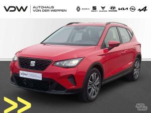 Red SEAT Arona 2024 in Kaunas, with an engine capacity of 1.00 L and mileage of 15 thousand km for 24788 €, photo  on AUTOMOTO.COM.LV