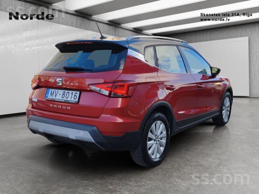 Sarkans SEAT Arona 2021 Rīga, ar dzinēja tilpumu 1.00 L un nobraukumu 41 tūkst. km par 13890 €, foto 3 vietnē AUTOMOTO.COM.LV