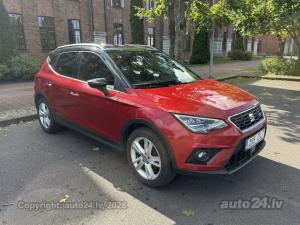 Red SEAT Arona 2021 in Tallinn, with an engine capacity of 1.00 L and mileage of 32 thousand km for 14990 €, photo 4 on AUTOMOTO.COM.LV