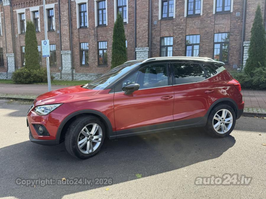 Red SEAT Arona 2021 in Tallinn, with an engine capacity of 1.00 L and mileage of 32 thousand km for 14990 €, photo 6 on AUTOMOTO.COM.LV