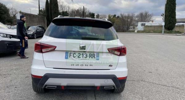 White SEAT Arona 2018 in Vilnius, with an engine capacity of 1.00 L and mileage of 80 thousand km for 9999 €, photo 5 on AUTOMOTO.COM.LV