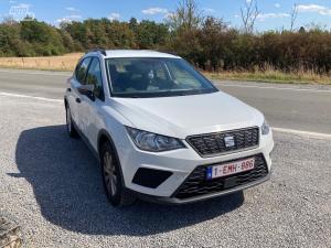 White SEAT Arona 2018 in Alytus, with an engine capacity of 1.00 L and mileage of 187 thousand km for 8999 €, photo  on AUTOMOTO.COM.LV
