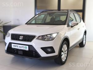White SEAT Arona 2019 in Riga, with an engine capacity of 1.60 L and mileage of 77 thousand km for 14600 €, photo 3 on AUTOMOTO.COM.LV