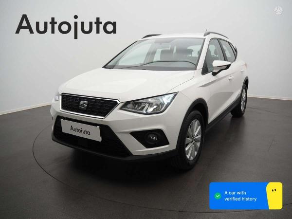 Balts SEAT Arona 2019 Viļņa, ar dzinēja tilpumu 1.00 L un nobraukumu 44 tūkst. km par 10500 €, foto  vietnē AUTOMOTO.COM.LV
