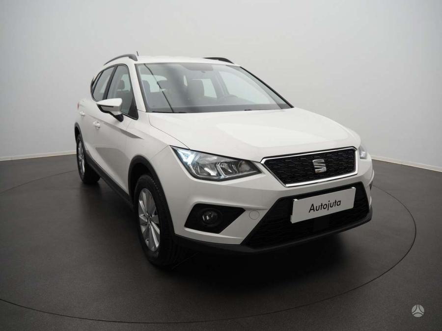 Balts SEAT Arona 2019 Viļņa, ar dzinēja tilpumu 1.00 L un nobraukumu 44 tūkst. km par 10500 €, foto 4 vietnē AUTOMOTO.COM.LV