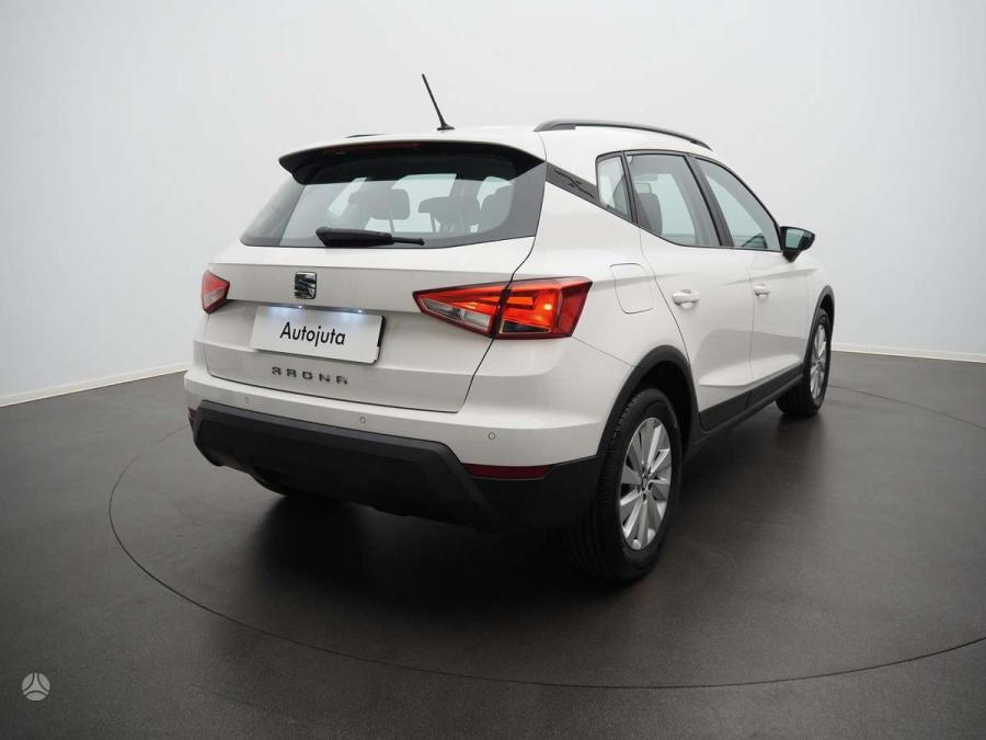 Balts SEAT Arona 2019 Viļņa, ar dzinēja tilpumu 1.00 L un nobraukumu 44 tūkst. km par 10500 €, foto 5 vietnē AUTOMOTO.COM.LV