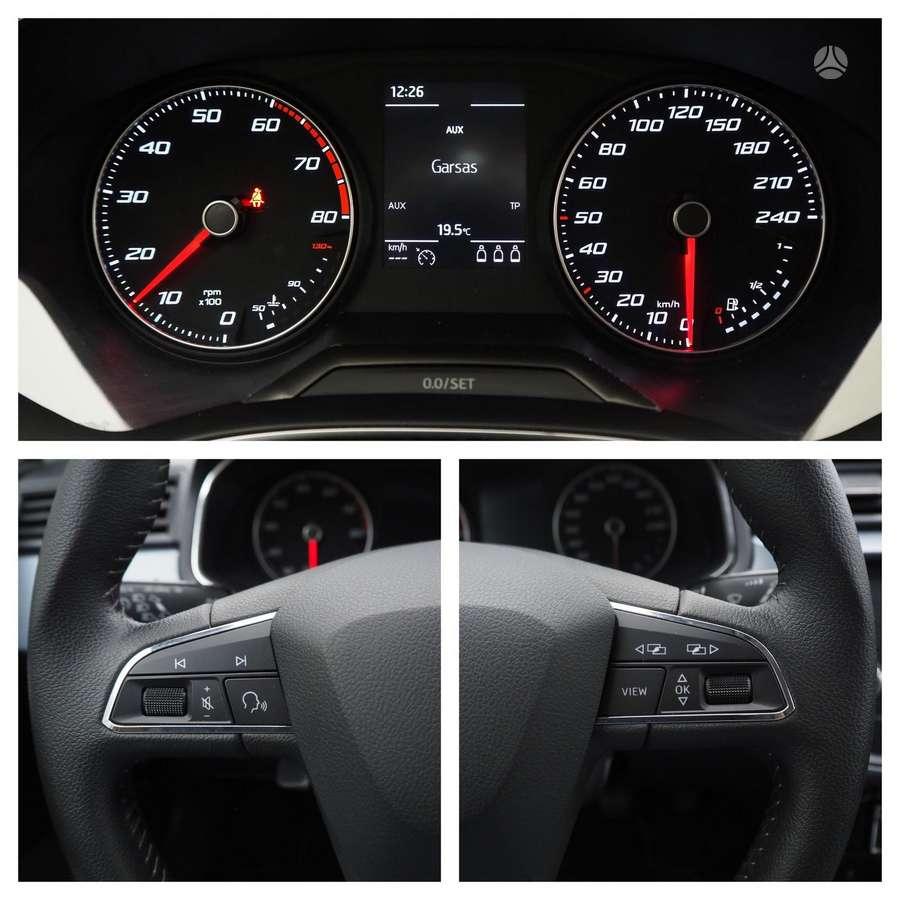 Balts SEAT Arona 2019 Viļņa, ar dzinēja tilpumu 1.00 L un nobraukumu 44 tūkst. km par 10500 €, foto 12 vietnē AUTOMOTO.COM.LV