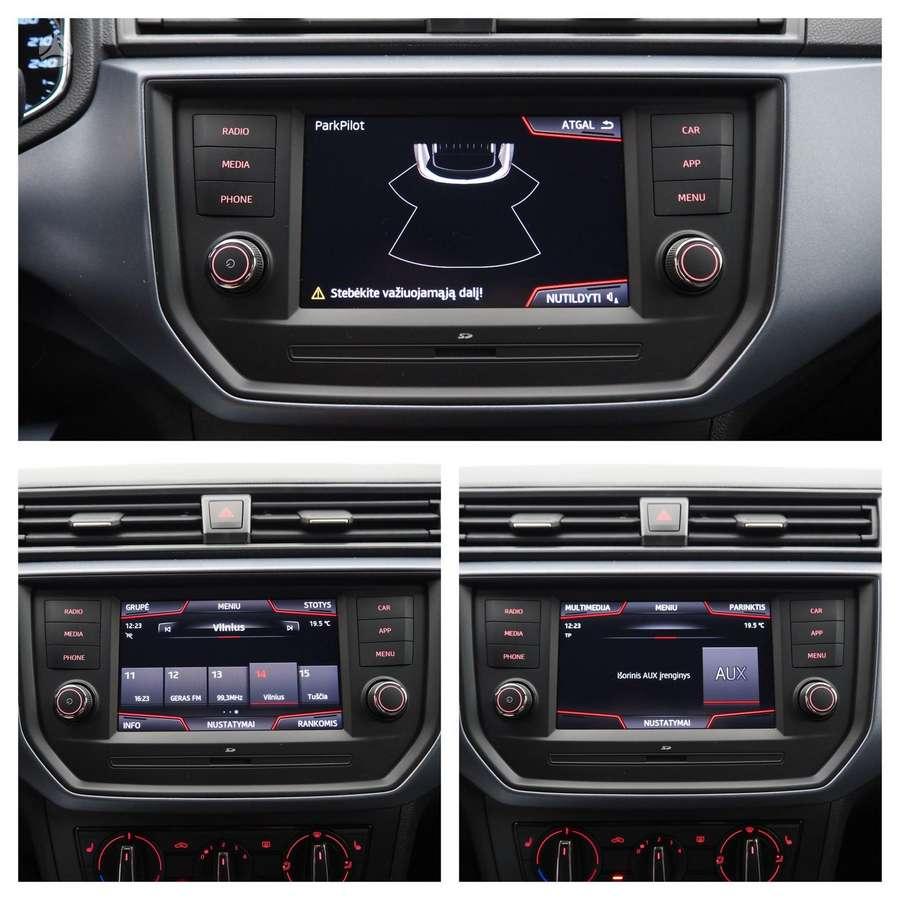 Balts SEAT Arona 2019 Viļņa, ar dzinēja tilpumu 1.00 L un nobraukumu 44 tūkst. km par 10500 €, foto 16 vietnē AUTOMOTO.COM.LV