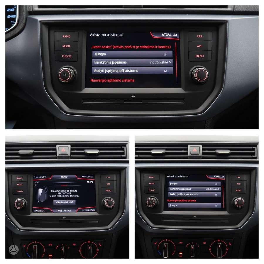 Balts SEAT Arona 2019 Viļņa, ar dzinēja tilpumu 1.00 L un nobraukumu 44 tūkst. km par 10500 €, foto 18 vietnē AUTOMOTO.COM.LV