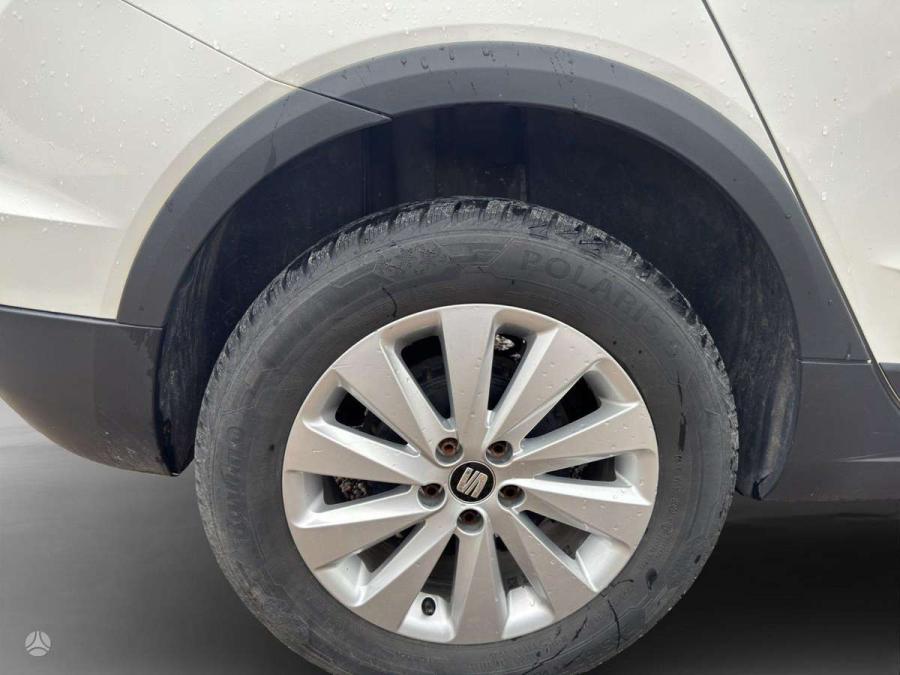 White SEAT Arona 2019 in Vilnius, with an engine capacity of 1.60 L and mileage of 189 thousand km for 9990 €, photo 16 on AUTOMOTO.COM.LV