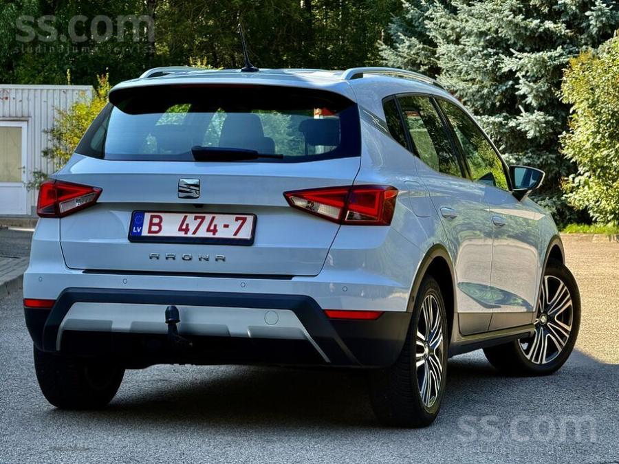 Balts SEAT Arona 2020 Rīga, ar dzinēja tilpumu 1.60 L un nobraukumu 105 tūkst. km par 13700 €, foto 4 vietnē AUTOMOTO.COM.LV