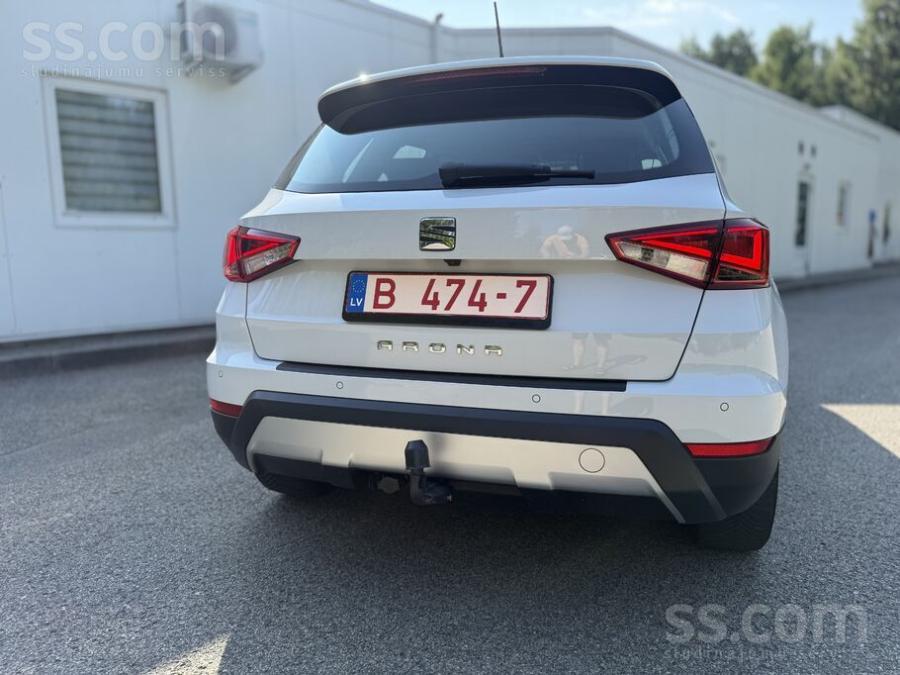 Balts SEAT Arona 2020 Rīga, ar dzinēja tilpumu 1.60 L un nobraukumu 105 tūkst. km par 13700 €, foto 8 vietnē AUTOMOTO.COM.LV