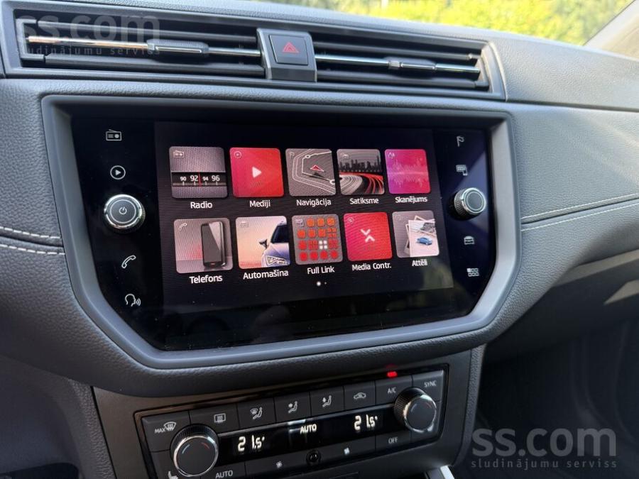 Balts SEAT Arona 2020 Rīga, ar dzinēja tilpumu 1.60 L un nobraukumu 105 tūkst. km par 13700 €, foto 26 vietnē AUTOMOTO.COM.LV