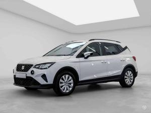 White SEAT Arona 2022 in Kaunas, with an engine capacity of 1.00 L and mileage of 148 thousand km for 9490 €, photo  on AUTOMOTO.COM.LV
