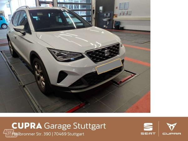 White SEAT Arona 2023 in Kaunas, with an engine capacity of 1.00 L and mileage of 43 thousand km for 22149 €, photo 5 on AUTOMOTO.COM.LV