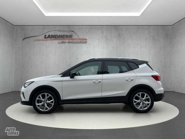 White SEAT Arona 2025 in Kaunas, with an engine capacity of 1.00 L and mileage of 11 thousand km for 22683 €, photo 2 on AUTOMOTO.COM.LV