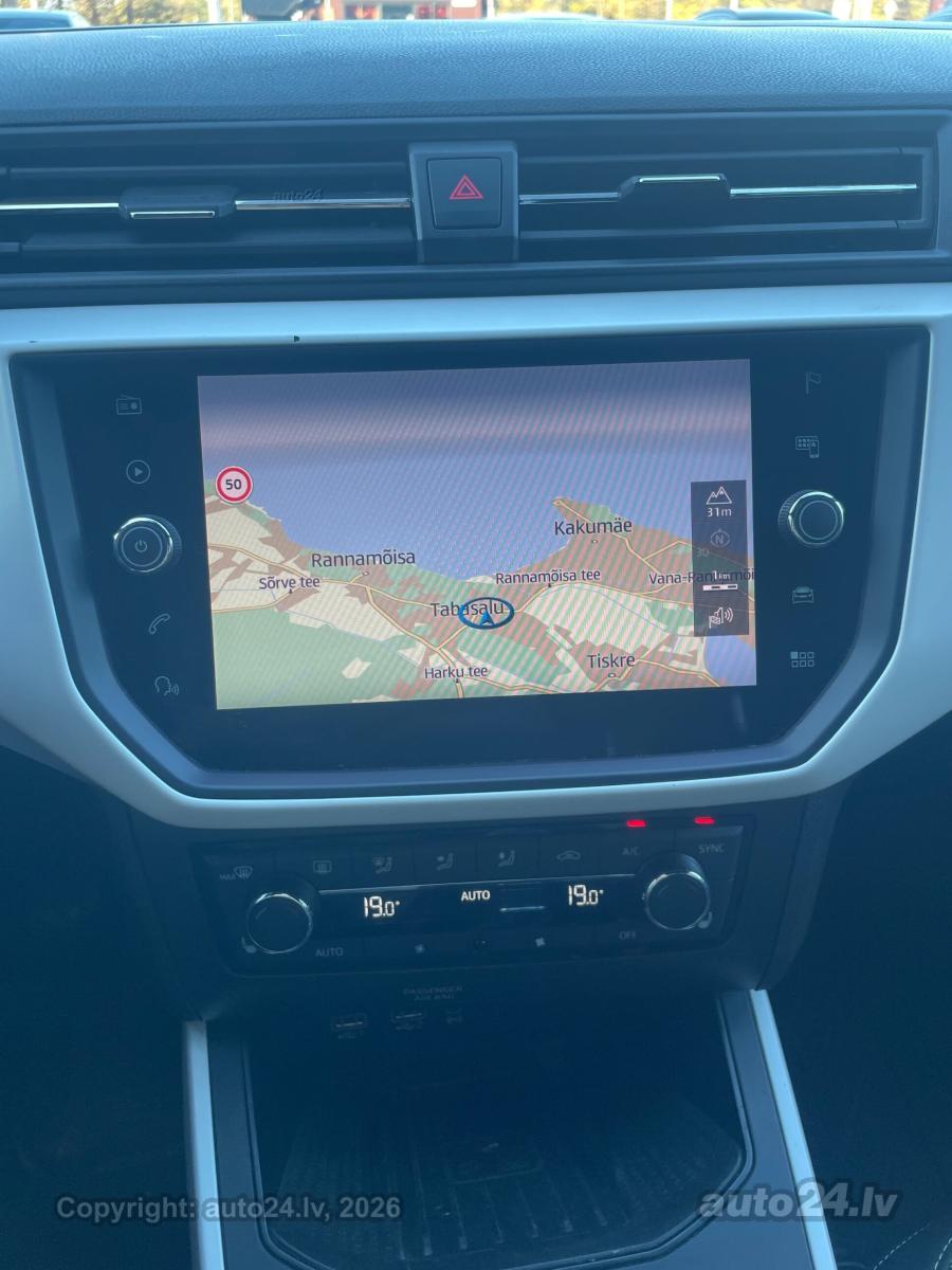 White SEAT Arona 2019 in Tallinn, with an engine capacity of 1.00 L and mileage of 163 thousand km for 8500 €, photo 19 on AUTOMOTO.COM.LV