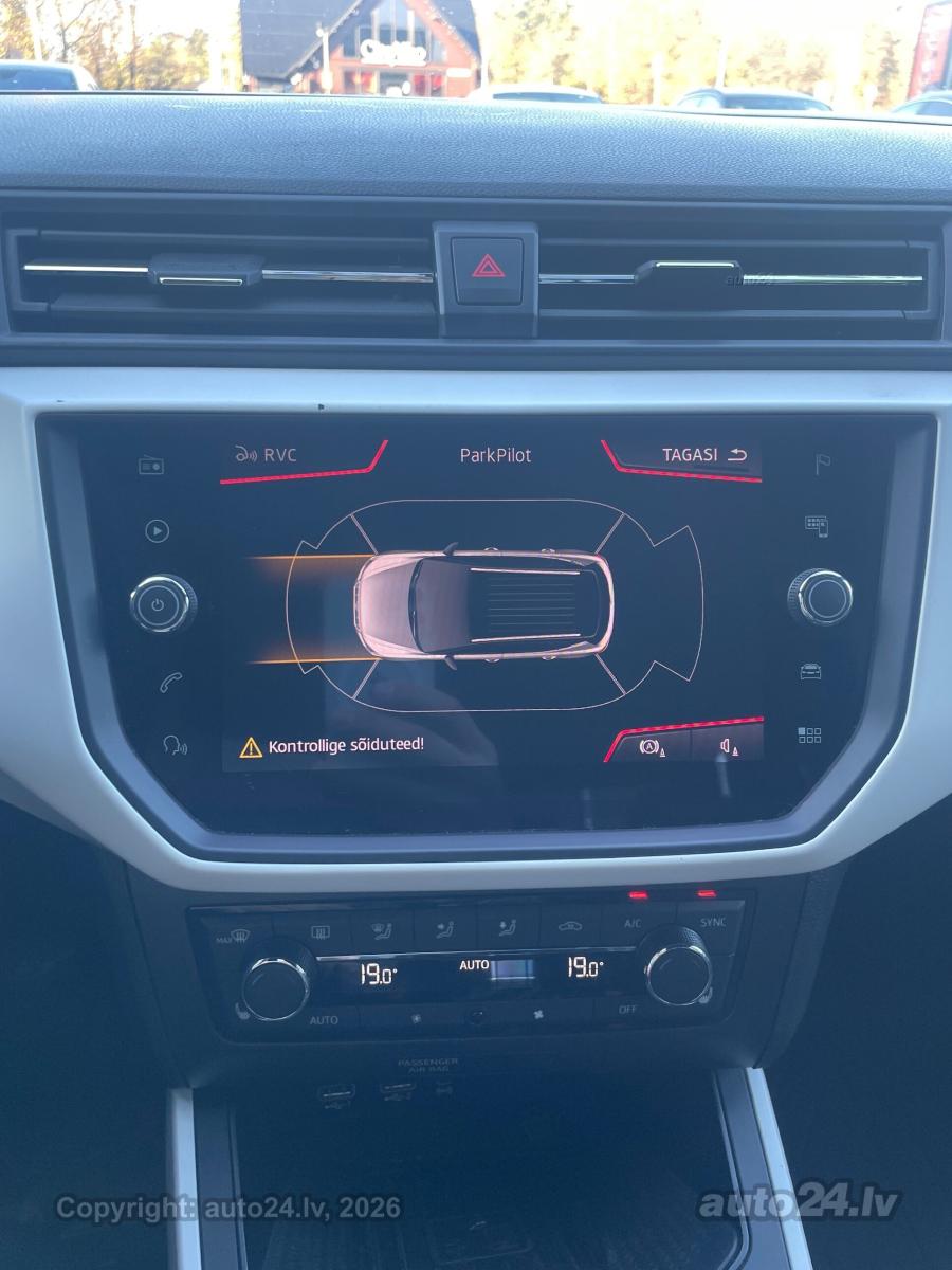 White SEAT Arona 2019 in Tallinn, with an engine capacity of 1.00 L and mileage of 163 thousand km for 8500 €, photo 20 on AUTOMOTO.COM.LV