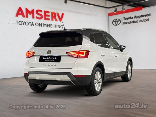 White SEAT Arona 2020 in Tallinn, with an engine capacity of 1.00 L and mileage of 121 thousand km for 9990 €, photo 2 on AUTOMOTO.COM.LV
