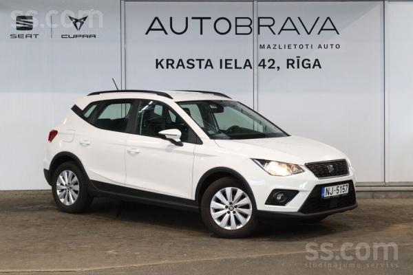 Balts SEAT Arona 2021 Rīga, ar dzinēja tilpumu 1.00 L un nobraukumu 66 tūkst. km par 14990 €, foto 3 vietnē AUTOMOTO.COM.LV