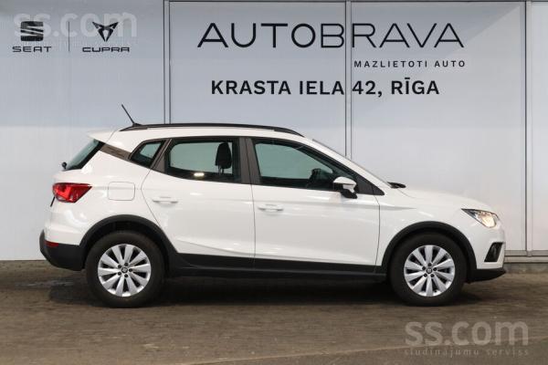 Balts SEAT Arona 2021 Rīga, ar dzinēja tilpumu 1.00 L un nobraukumu 66 tūkst. km par 14990 €, foto 5 vietnē AUTOMOTO.COM.LV