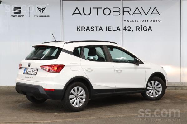 Balts SEAT Arona 2021 Rīga, ar dzinēja tilpumu 1.00 L un nobraukumu 66 tūkst. km par 14990 €, foto 6 vietnē AUTOMOTO.COM.LV
