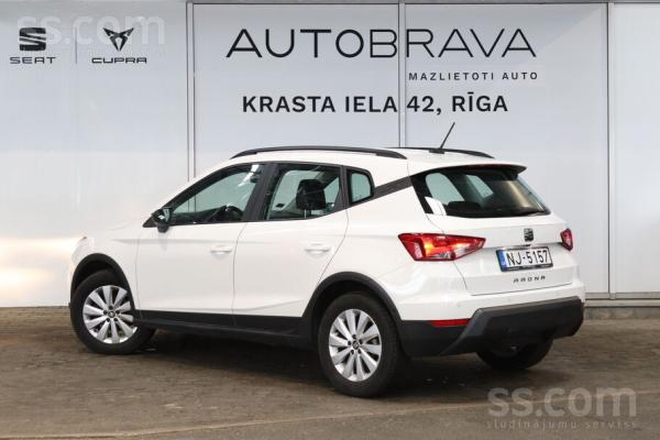 Balts SEAT Arona 2021 Rīga, ar dzinēja tilpumu 1.00 L un nobraukumu 66 tūkst. km par 14990 €, foto 8 vietnē AUTOMOTO.COM.LV