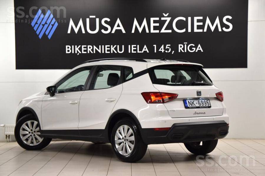 Белый Сеат Arona 2023 в Рига, объемом двигателя 1.00 л и пробегом 82 тыс. км за 12990 €, фото 9 на AUTOMOTO.COM.LV