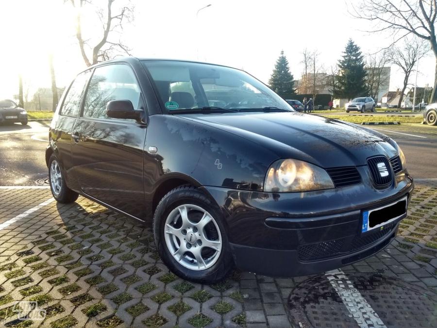 Black SEAT Arosa 2005 in Vilkaviskis, with an engine capacity of 1.00 L and mileage of 163 thousand km for 999 €, photo 1 on AUTOMOTO.COM.LV