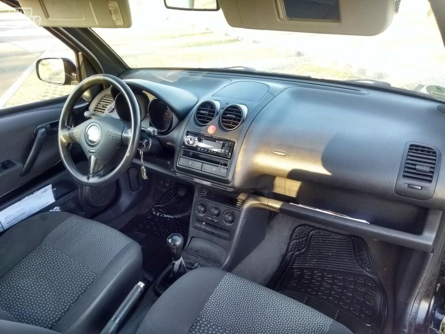 Melns SEAT Arosa 2005 Vilkaviškis, ar dzinēja tilpumu 1.00 L un nobraukumu 163 tūkst. km par 999 €, foto 10 vietnē AUTOMOTO.COM.LV