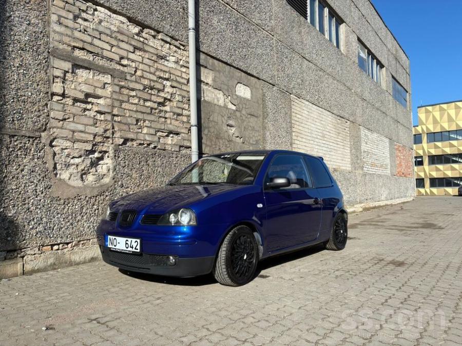 Blue SEAT Arosa 2001 in Liepaja, with an engine capacity of 1.00 L and mileage of 181 thousand km for 1350 €, photo 1 on AUTOMOTO.COM.LV