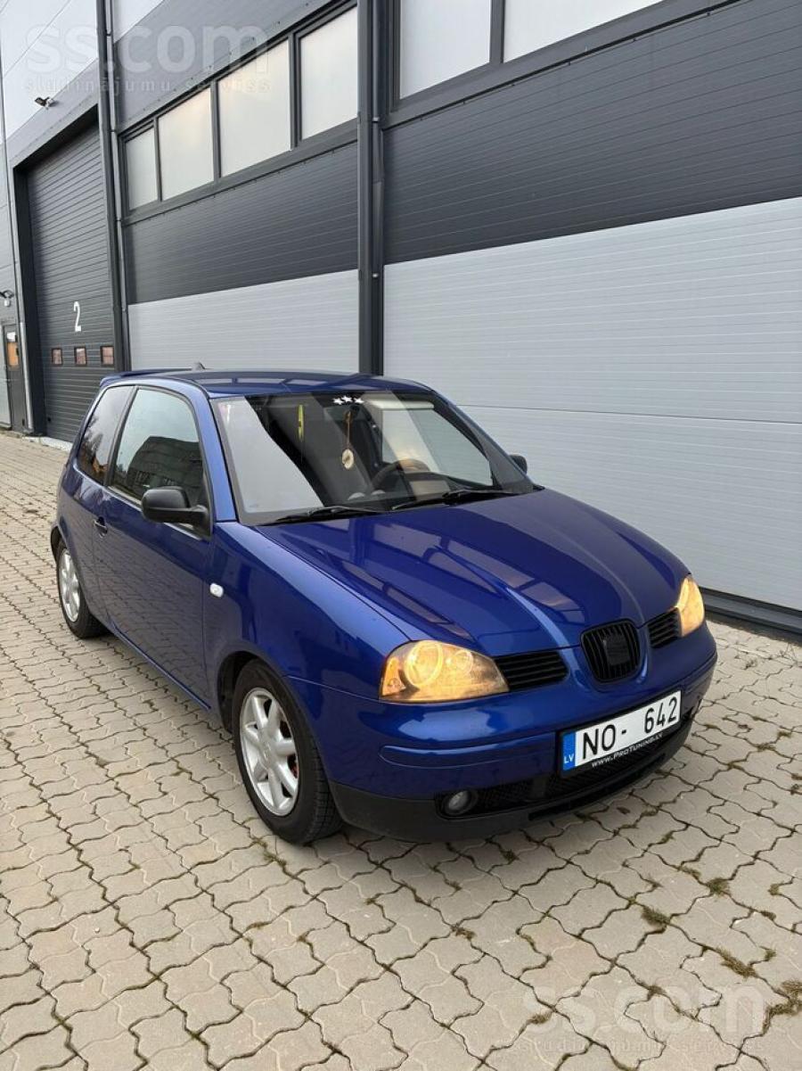 Blue SEAT Arosa 2001 in Liepaja, with an engine capacity of 1.00 L and mileage of 181 thousand km for 1350 €, photo 6 on AUTOMOTO.COM.LV