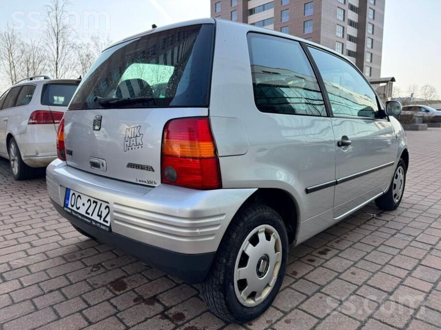 SEAT Arosa 1999 Rīga, ar dzinēja tilpumu 1.00 L un nobraukumu 0 tūkst. km par 1200 €, foto 11 vietnē AUTOMOTO.COM.LV